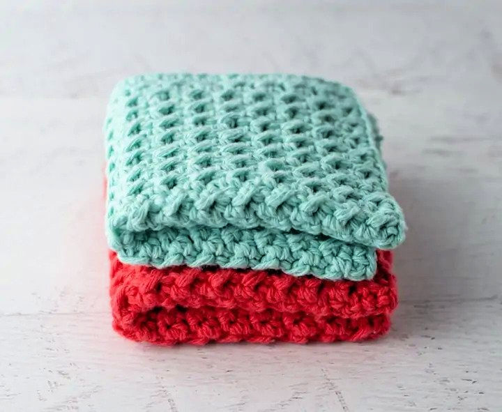 25 Free Crochet Washcloth Patterns (Easy PDF Pattern)
