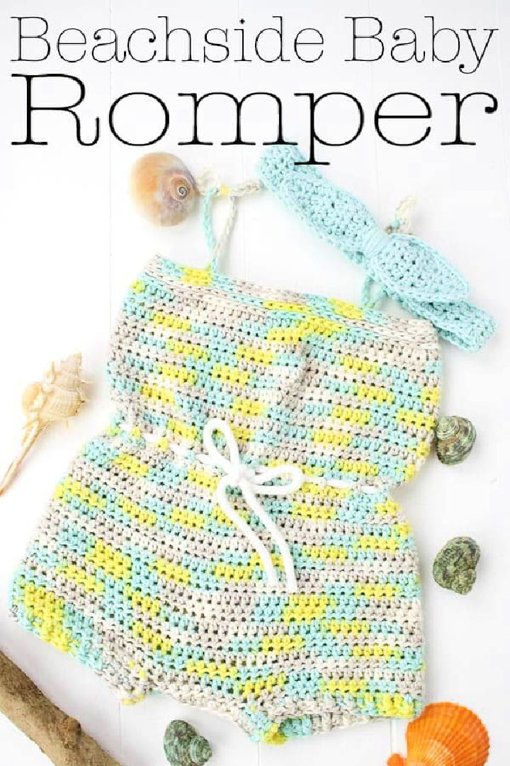 15 Free Crochet Baby Romper Patterns {PDF Pattern}