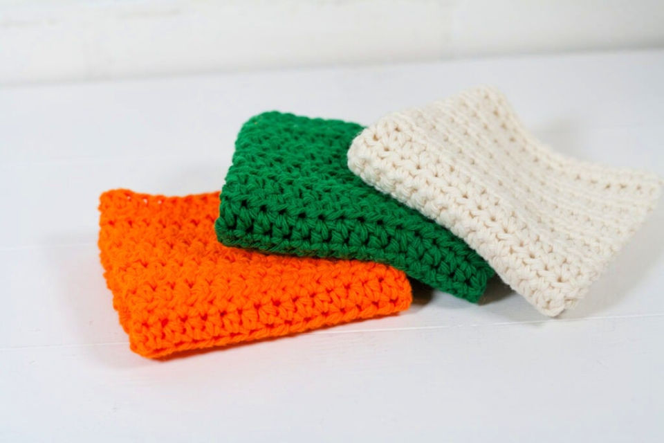 25 Free Crochet Washcloth Patterns (Easy PDF Pattern)