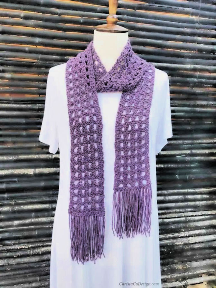 25 Free Crochet Scarf Patterns {PDF Pattern}