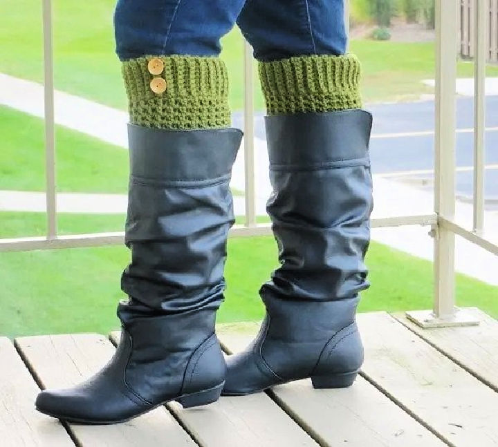 25 Free Crochet Boot Cuffs Pattern {PDF Patterns}