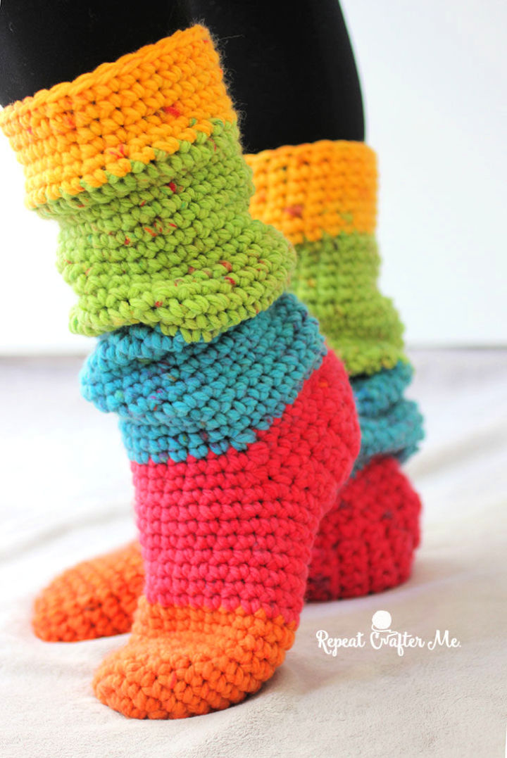 25 Free Crochet Sock Patterns {Pattern PDF}