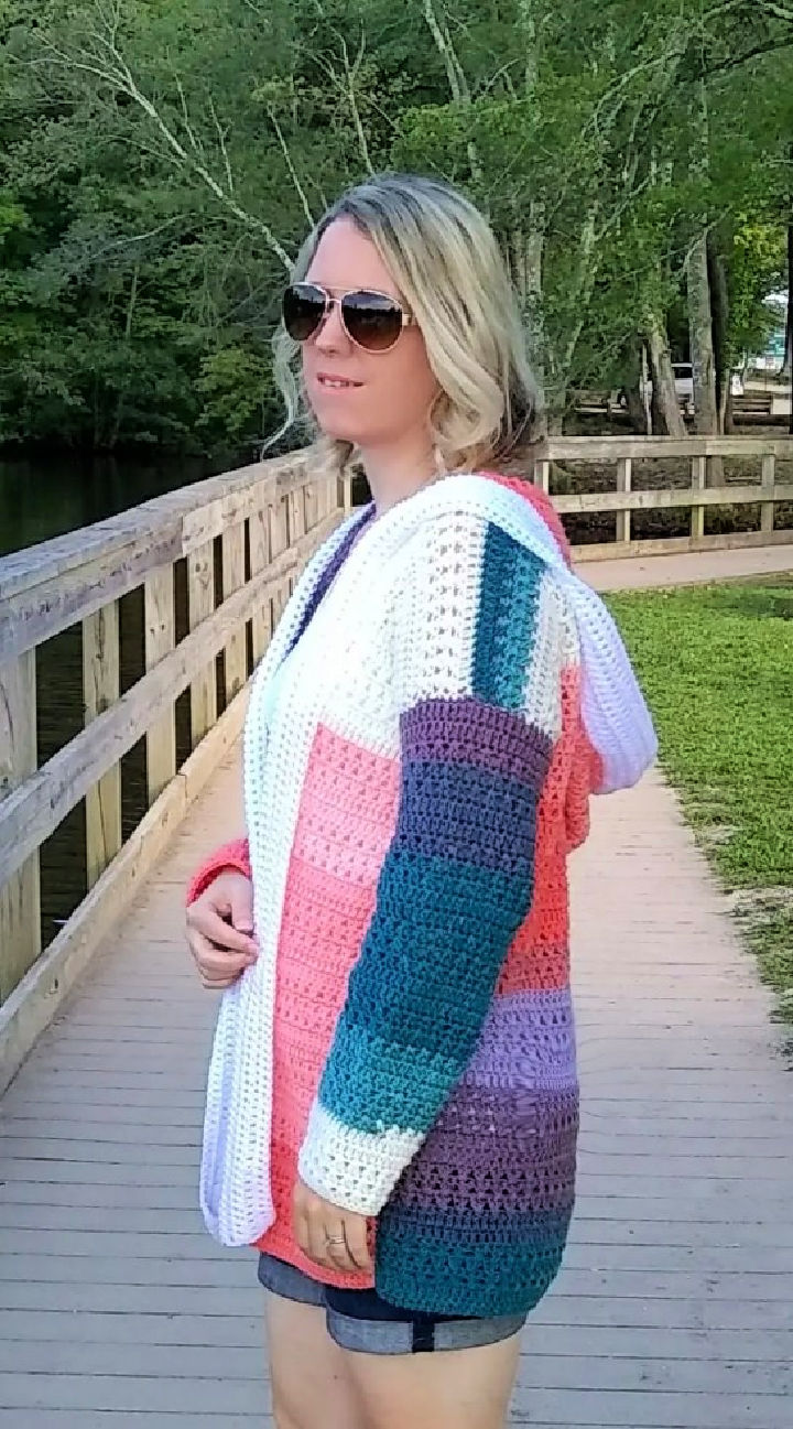 30 Free Crochet Cardigan Patterns {PDF Pattern}