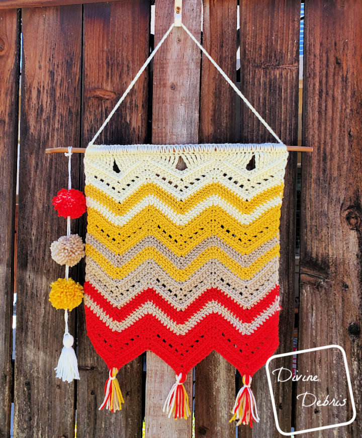 25 Free Crochet Wall Hanging Patterns {PDF Pattern}