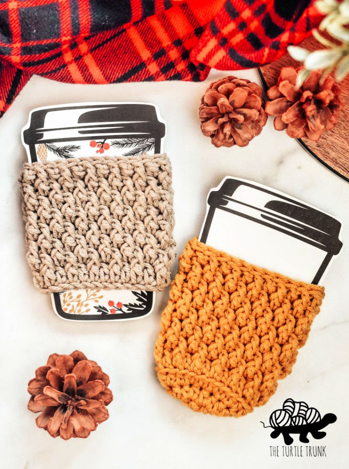 25 Free Crochet Coffee Cup Cozy Patterns