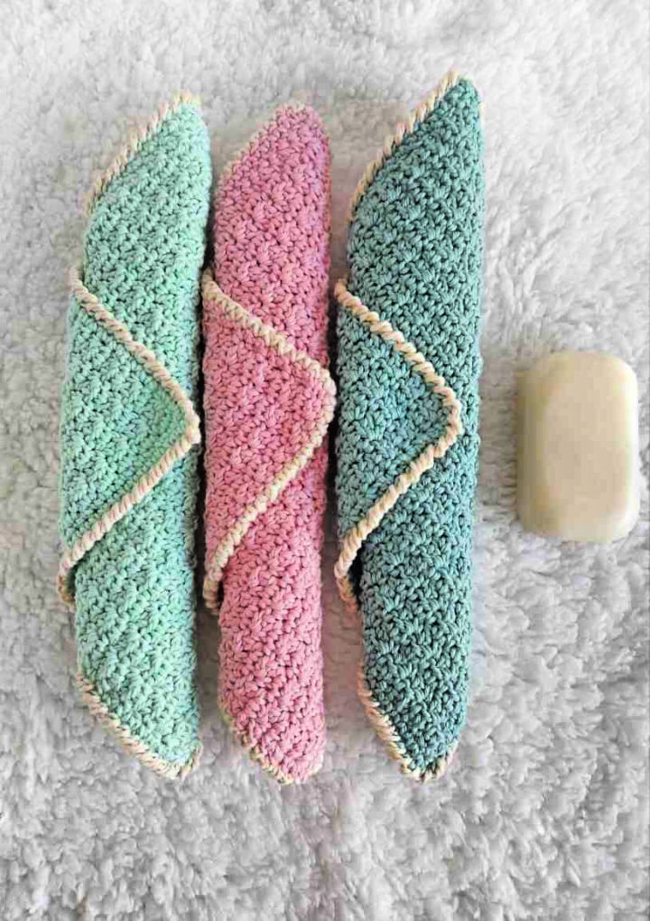 25 Free Crochet Washcloth Patterns (Easy PDF Pattern)