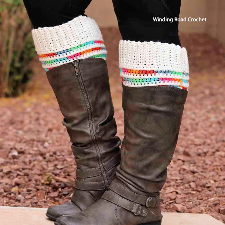 25 Free Crochet Boot Cuffs Pattern {PDF Patterns}