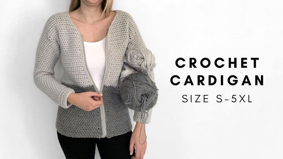 30 Free Crochet Cardigan Patterns {PDF Pattern}