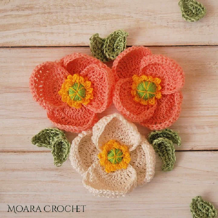 20 Free Crochet Flower Patterns {Easy PDF Pattern}