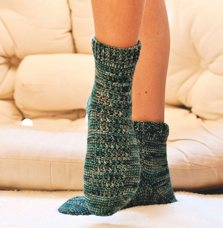 25 Free Crochet Sock Patterns {Pattern PDF}