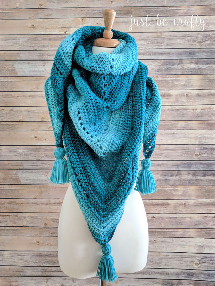 25 Free Crochet Shawl Patterns for Beginners (Pattern PDF)