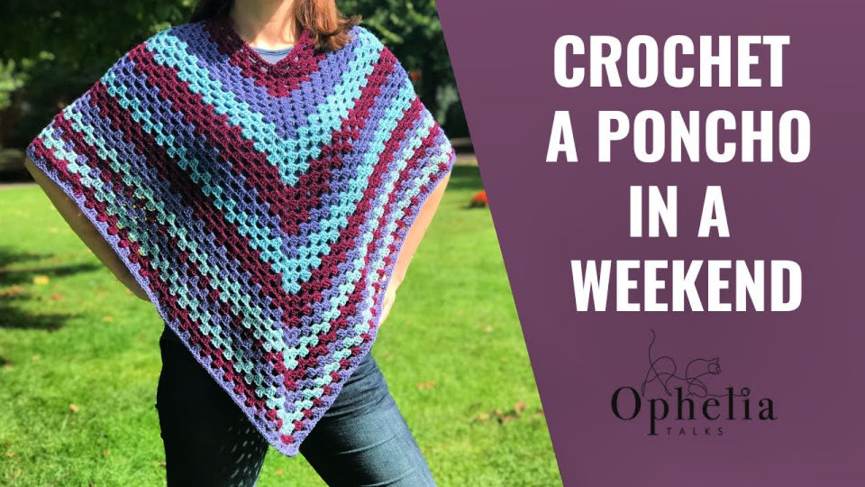 25 Free Crochet Poncho Patterns for Beginners