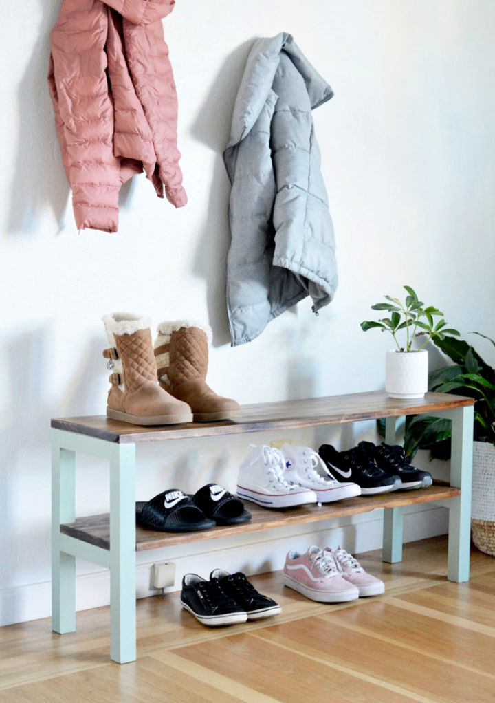 40 DIY Shoe Rack Ideas to Build Your Shoe Storage Space