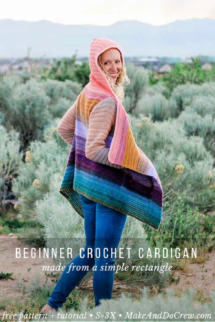 30 Free Crochet Cardigan Patterns {PDF Pattern}