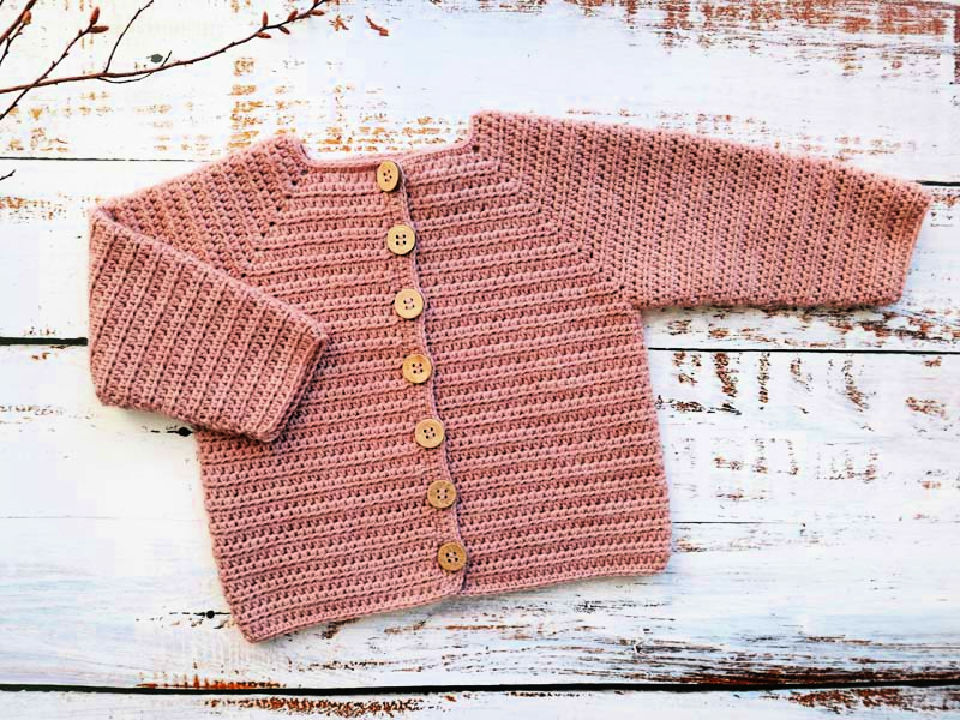 20 Free Crochet Baby Cardigan Patterns {PDF Pattern}