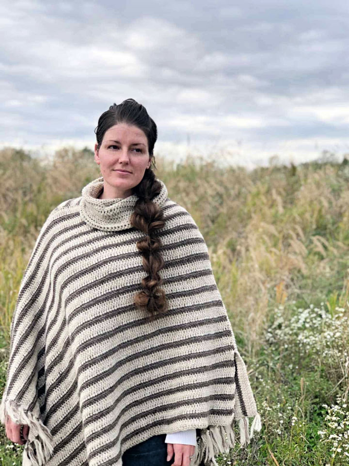 25 Free Crochet Poncho Patterns for Beginners