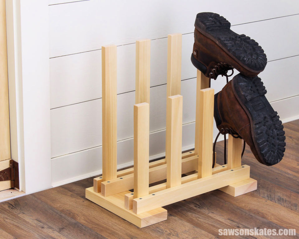 40 DIY Shoe Rack Ideas to Build Your Shoe Storage Space