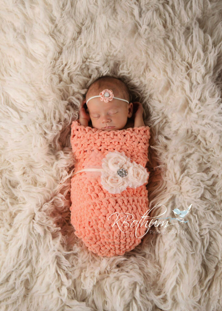 15 Free Crochet Baby Cocoon Patterns (Infant and Newborn)