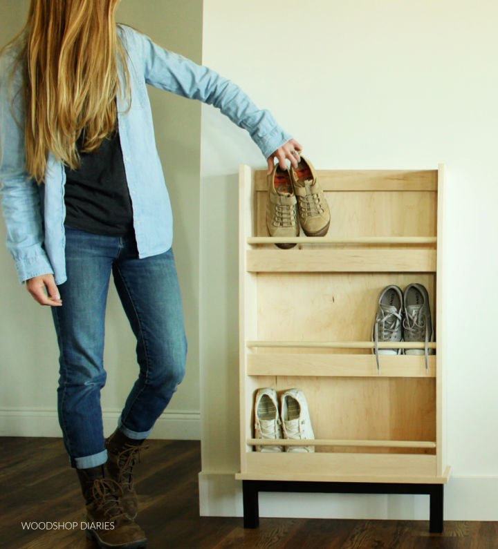 40 DIY Shoe Rack Ideas to Build Your Shoe Storage Space