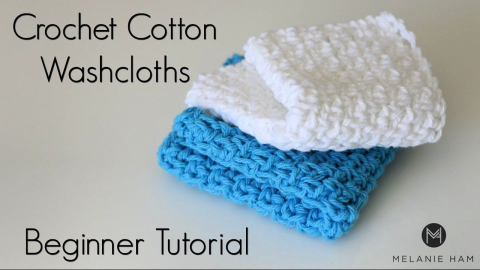 25 Free Crochet Washcloth Patterns (Easy PDF Pattern)