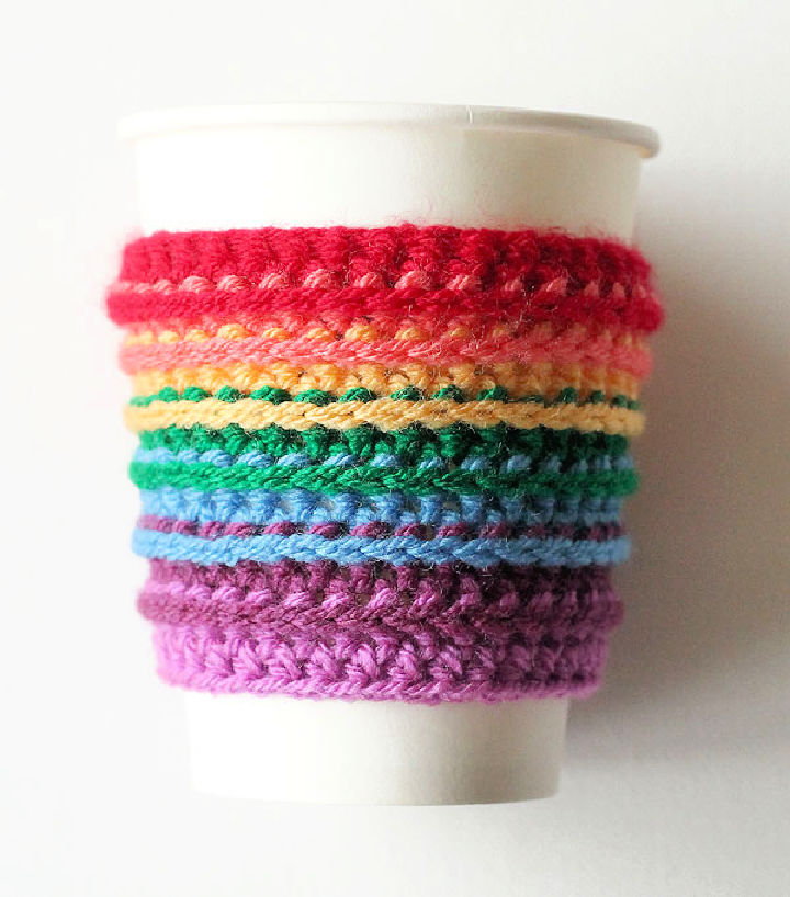 25 Free Crochet Coffee Cup Cozy Patterns