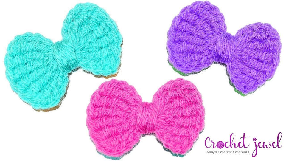 25 Free Crochet Bow Patterns {PDF Pattern}