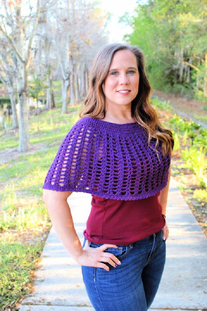 25 Free Crochet Poncho Patterns for Beginners