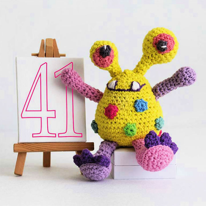 25 Easy and Free Crochet Monster Patterns