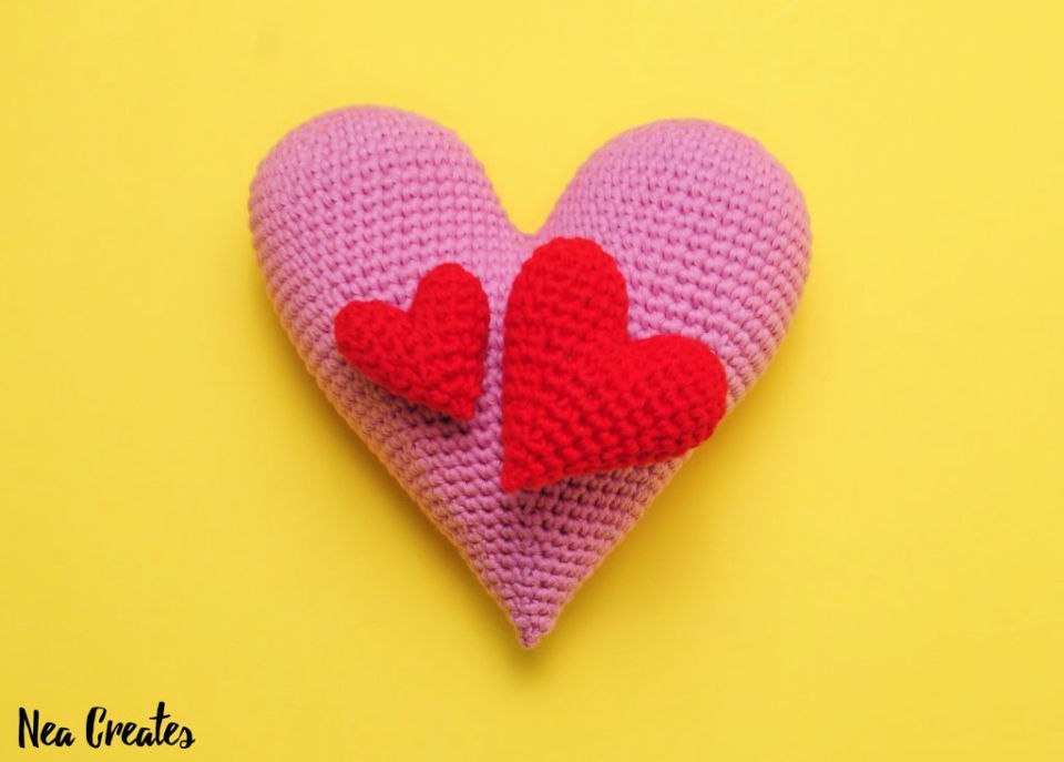 25 Free Crochet Heart Patterns {PDF Pattern}