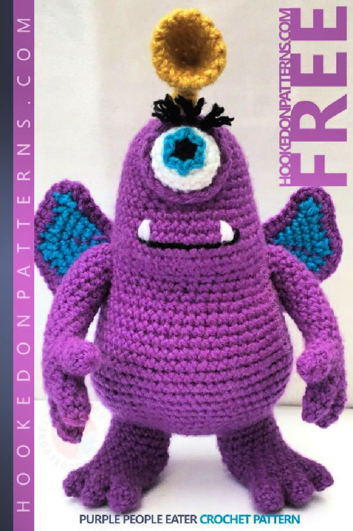 25 Easy and Free Crochet Monster Patterns