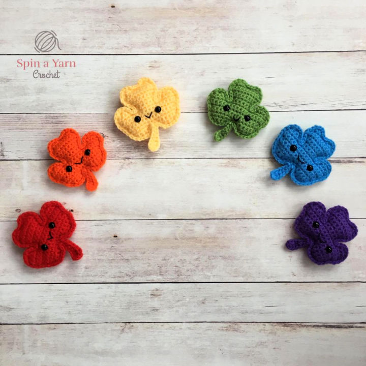 25 Free Crochet Shamrock Patterns (Printable Pattern)