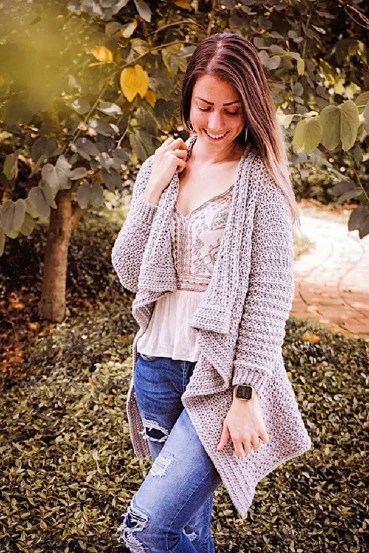 30 Free Crochet Cardigan Patterns {PDF Pattern}