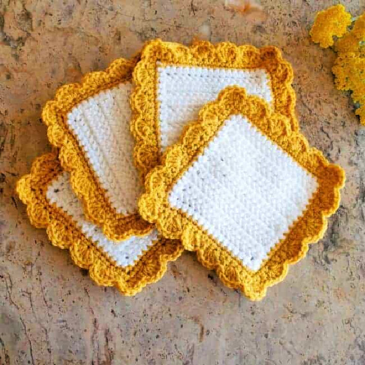 25 Free Crochet Coaster Patterns {Coasters Pattern}