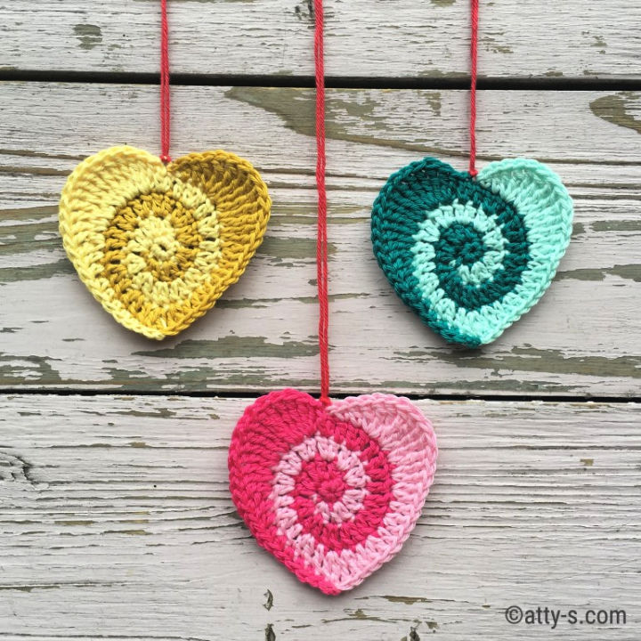 25 Free Crochet Heart Patterns {PDF Pattern}