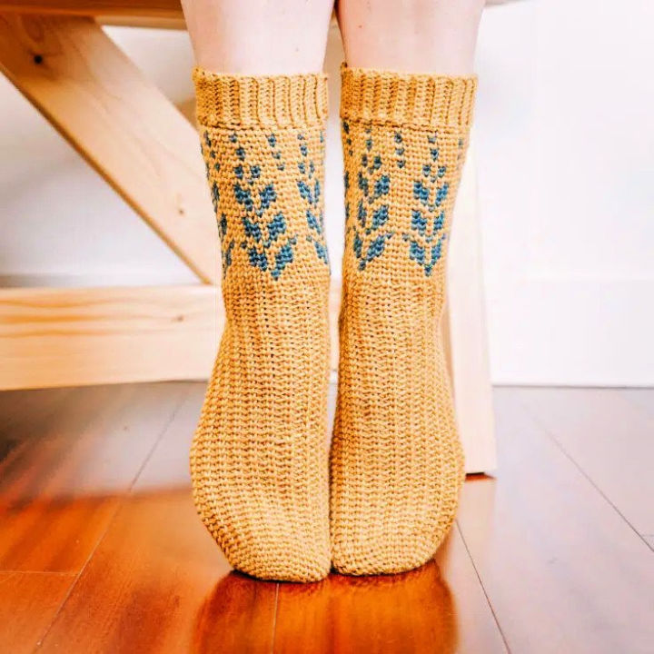 25 Free Crochet Sock Patterns {Pattern PDF}