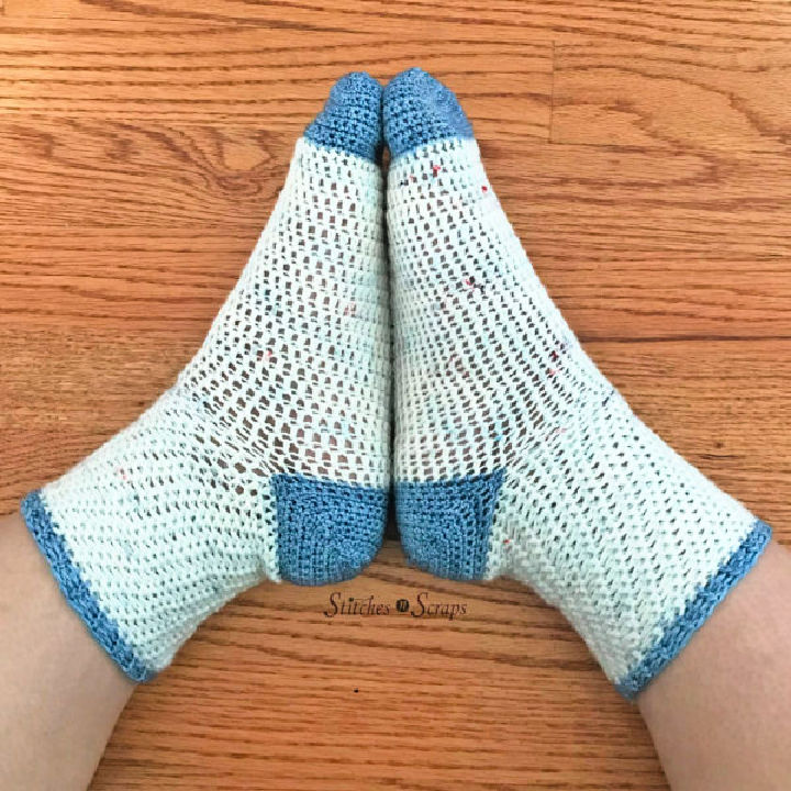 25 Free Crochet Sock Patterns {Pattern PDF}