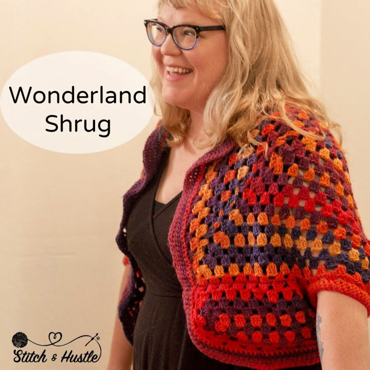 25 Free Crochet Shrug Patterns (Easy PDF Pattern)