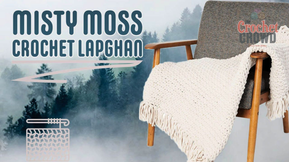 20 Free Crochet Lapghan Patterns {Lap Blanket Pattern}