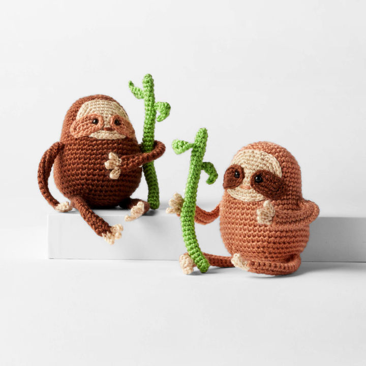 25 Free Crochet Sloth Patterns (Amigurumi Pattern)