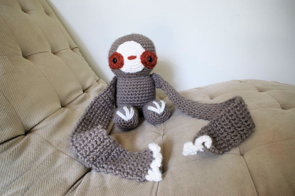 25 Free Crochet Sloth Patterns (Amigurumi Pattern)