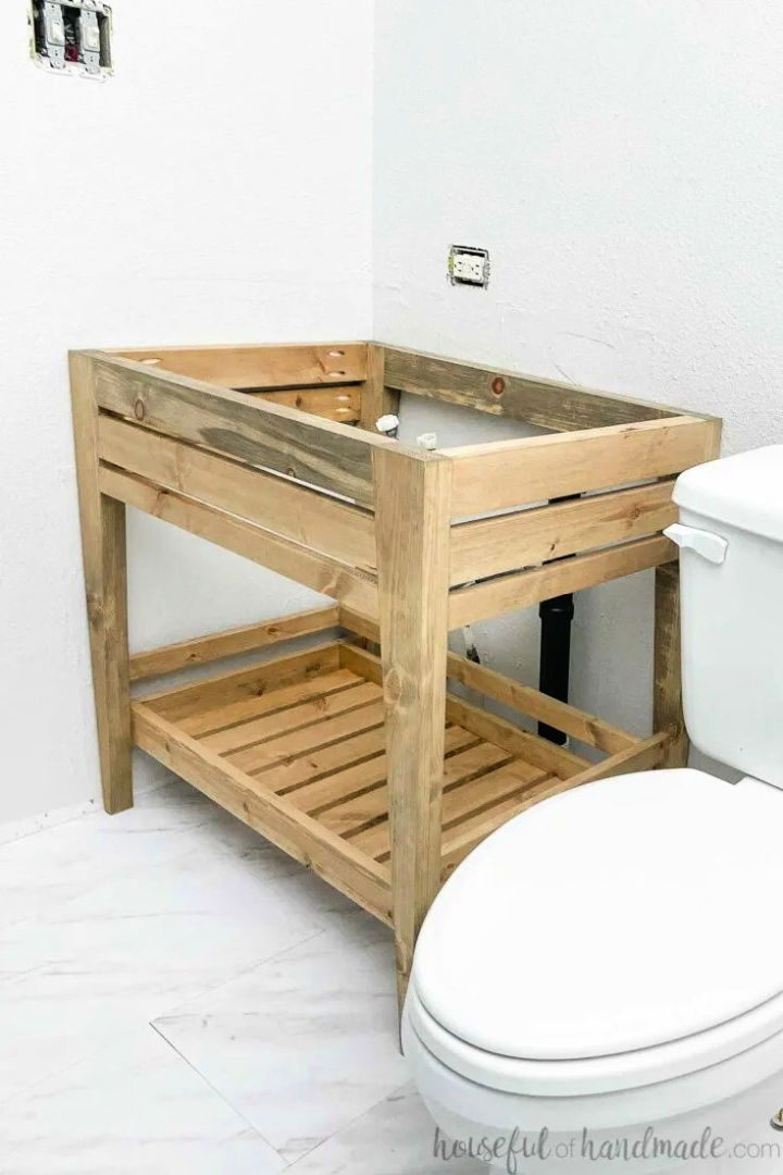 25 DIY Bathroom Vanity Ideas: How To Build a Bathroom Vanity