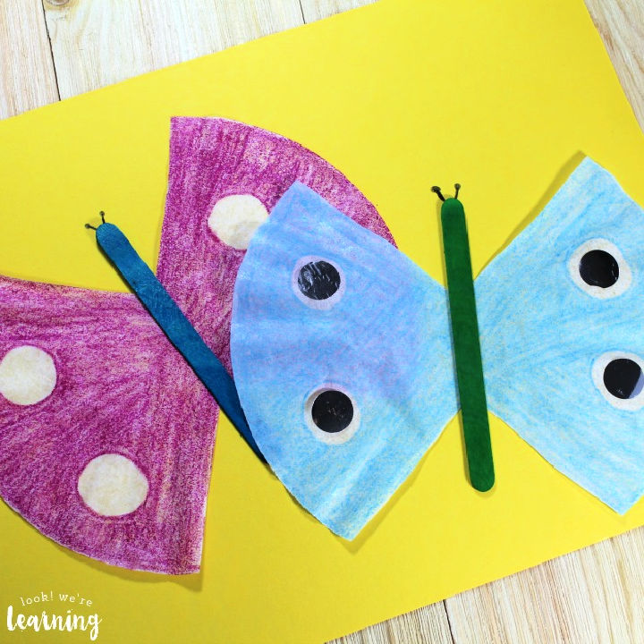 30 Butterfly Crafts for Kids: Easy Butterfly Art Ideas