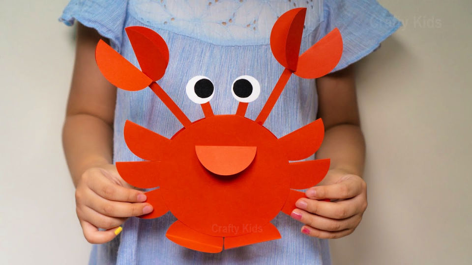 25 Crab Crafts for Kids: Fun Crab Art and Craft Ideas