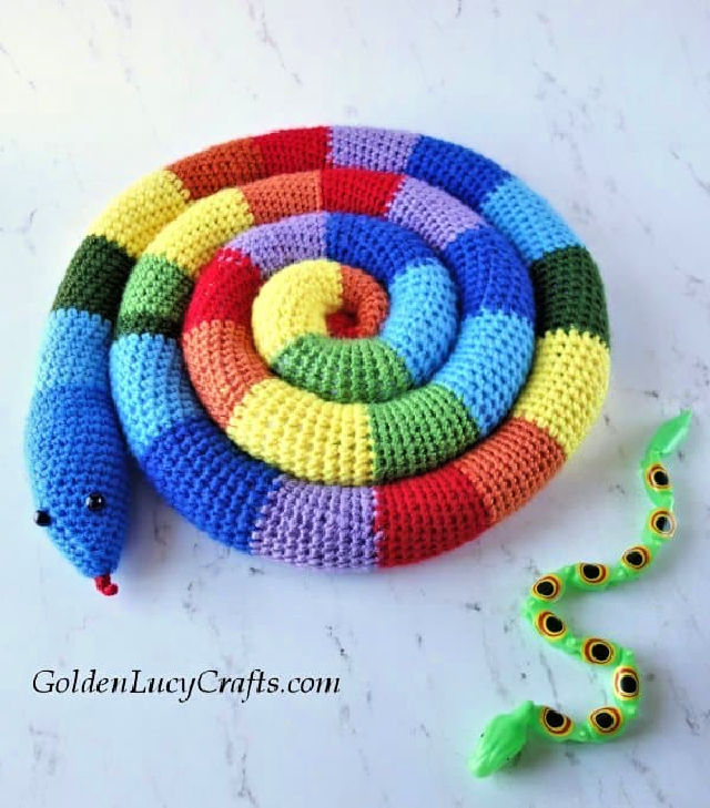 25 Free Crochet Snake Patterns (Amigurumi Pattern)