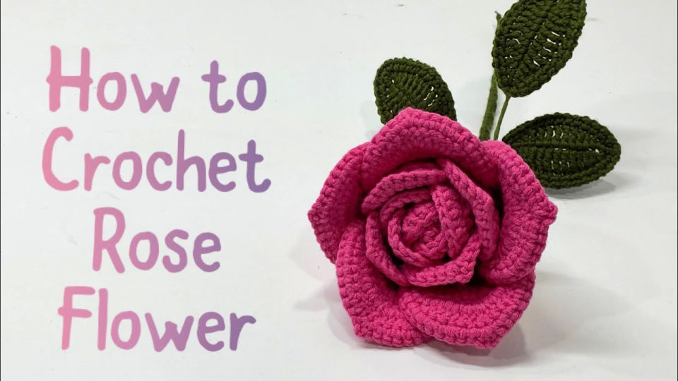 30 Free Crochet Rose Patterns (Crochet Roses Pattern PDF)