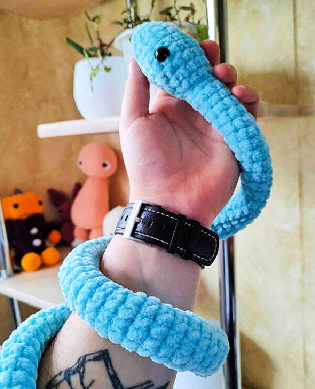 25 Free Crochet Snake Patterns (Amigurumi Pattern)
