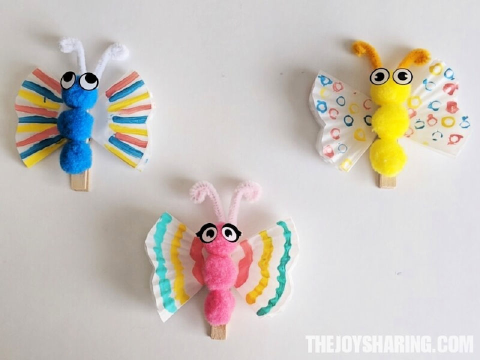 30 Butterfly Crafts for Kids: Easy Butterfly Art Ideas