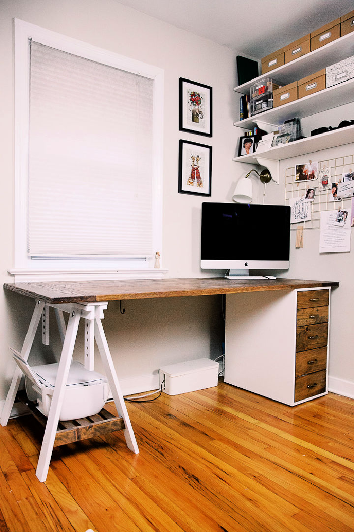 25 Homemade DIY Desk Ideas to Build