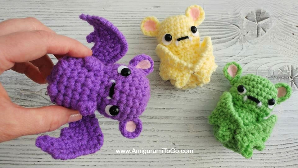 25 Free Crochet Bat Patterns (Amigurumi Pattern)