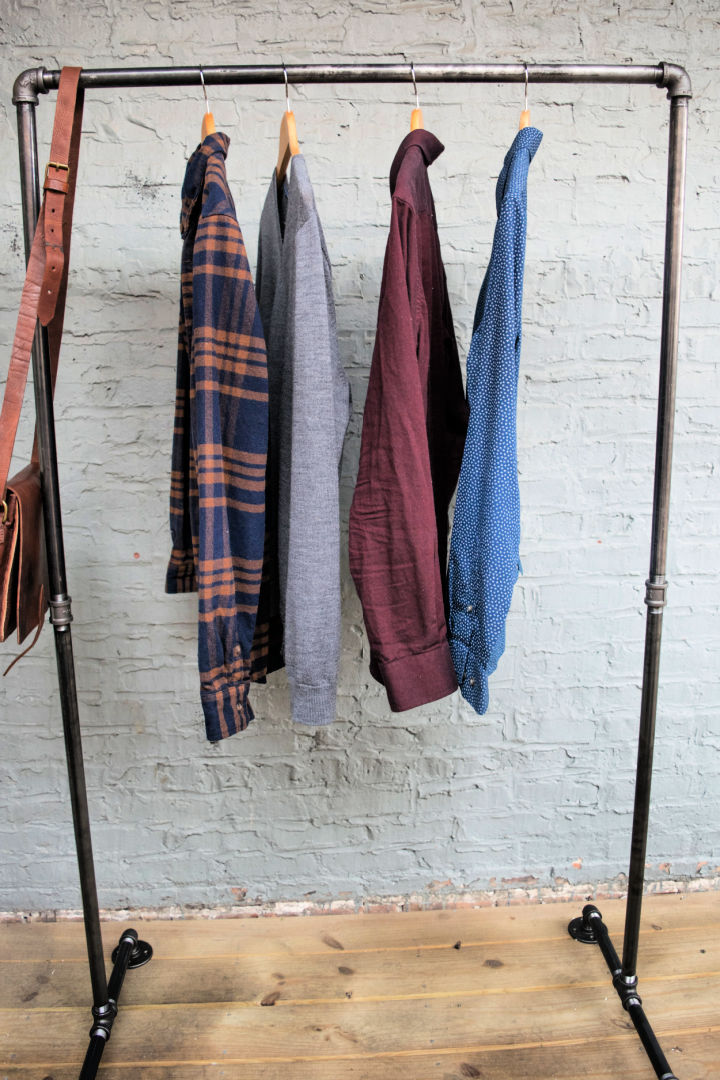 30 Homemade DIY Clothes Rack Ideas to Make